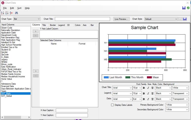 Chart Node – EAB Rapid Insight