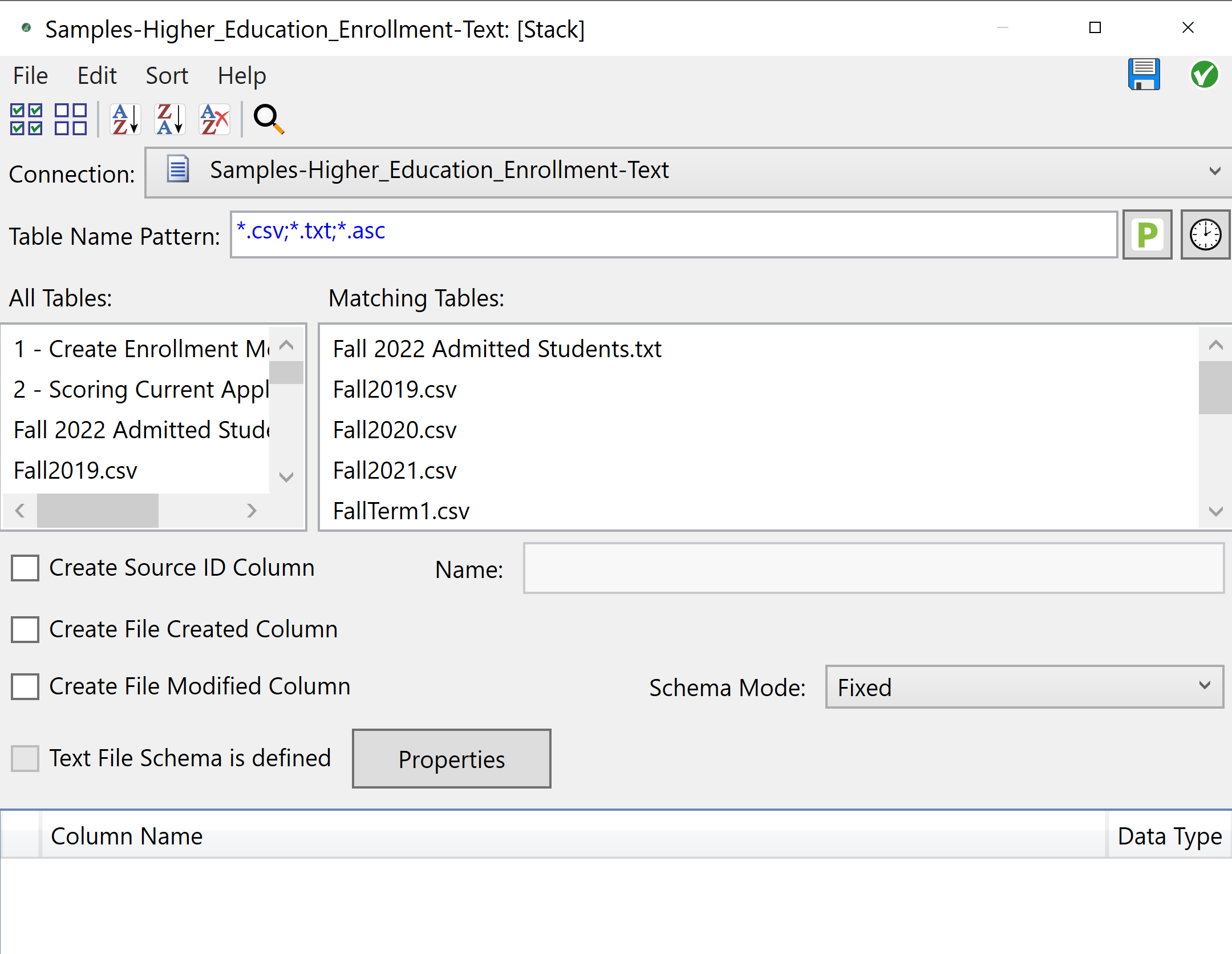 Stack Node – EAB Rapid Insight