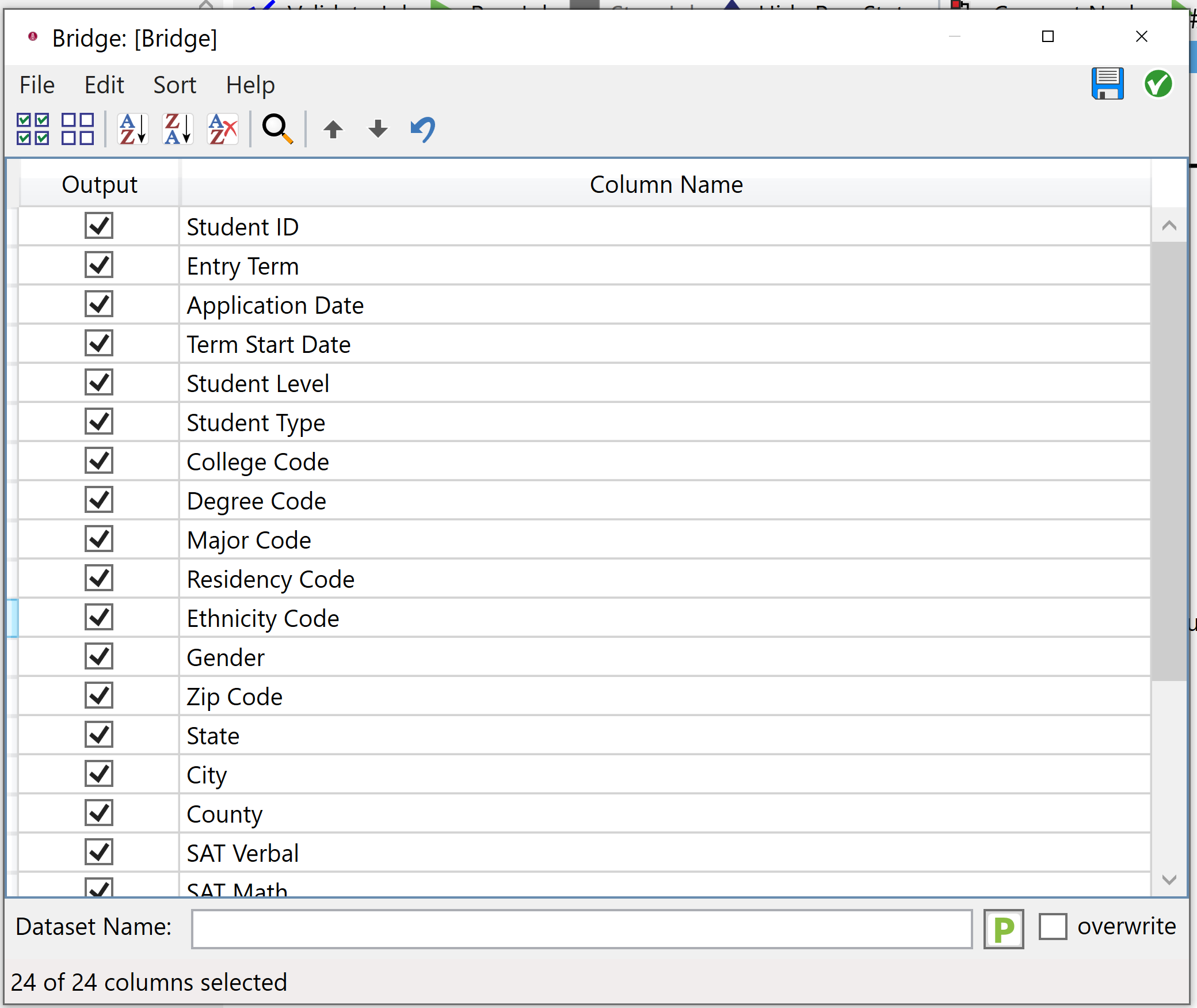 Bridge Node – EAB Rapid Insight