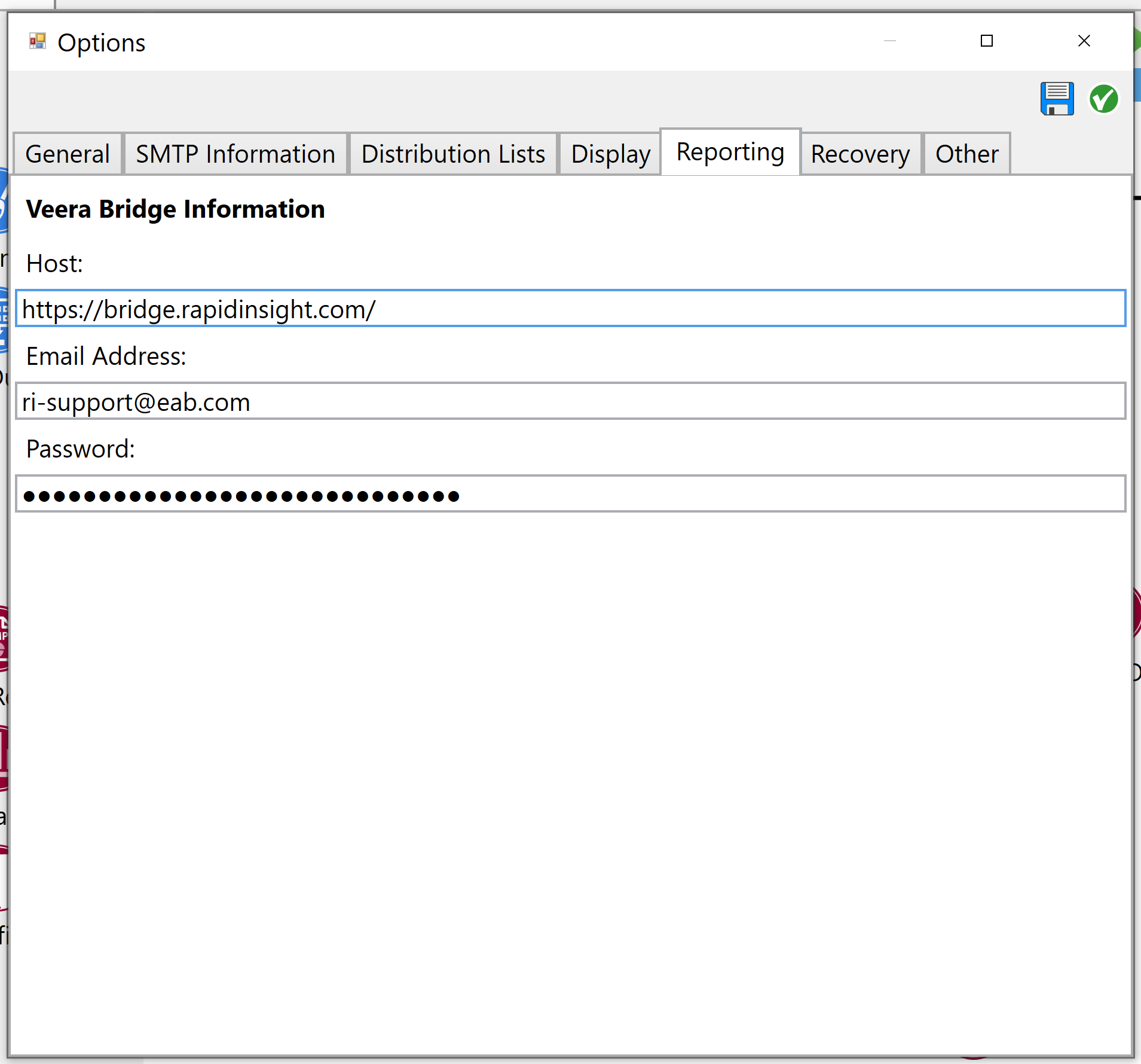 Bridge Node – EAB Rapid Insight