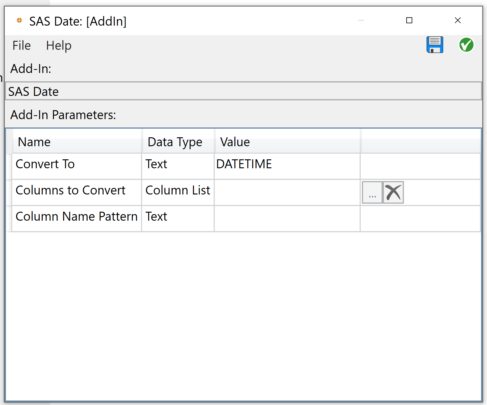 SAS Date Node – EAB Rapid Insight