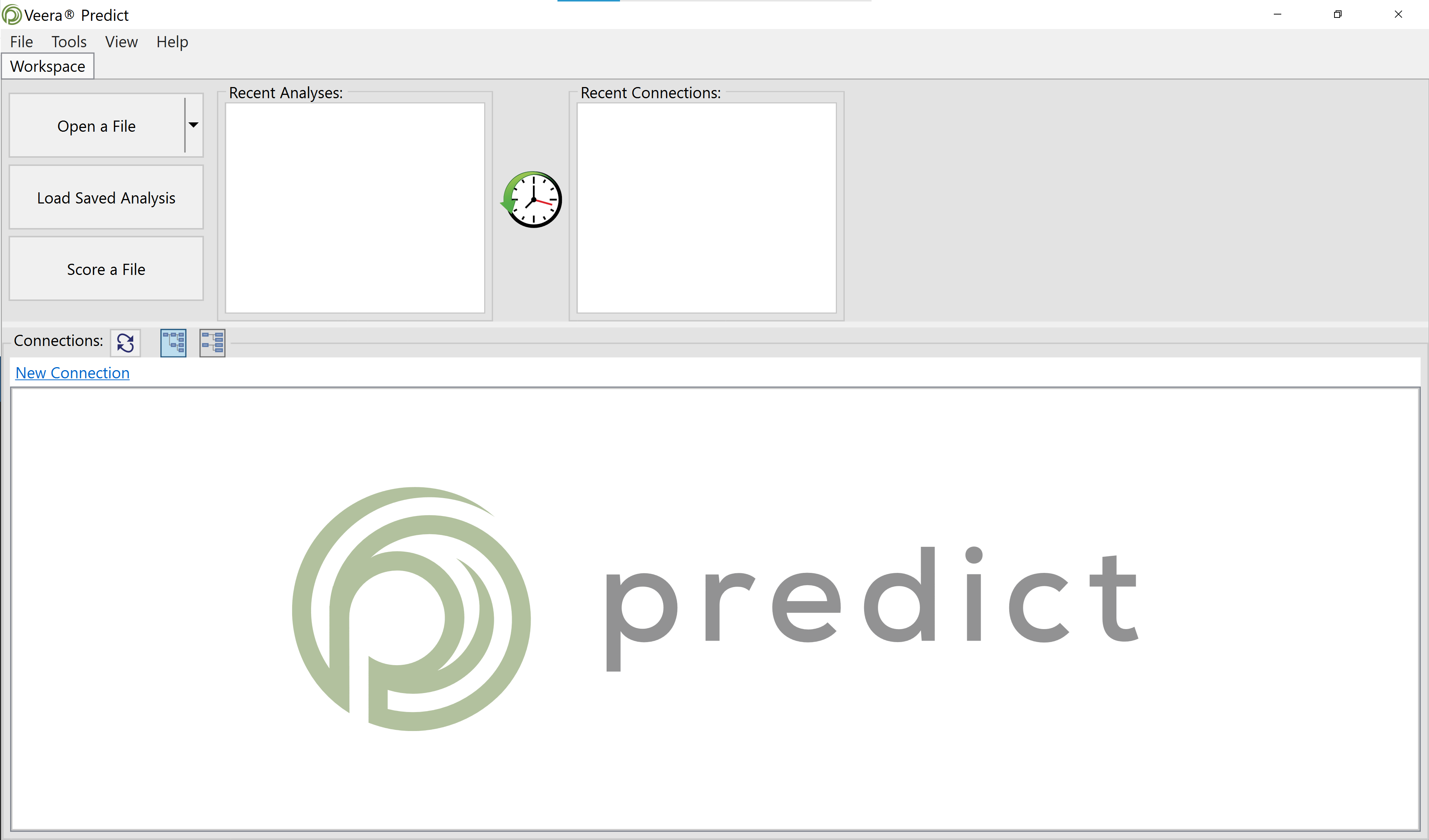 Workspace Tab in Predict – EAB Rapid Insight