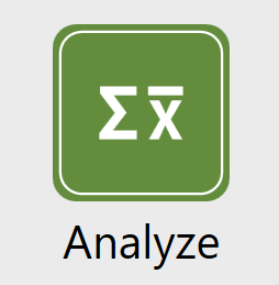 Analyze Subtab – EAB Rapid Insight